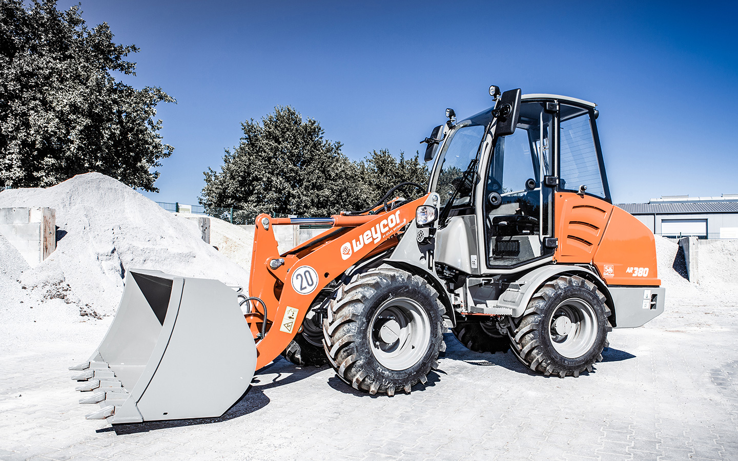 weycor AR 380 Technische Daten des Radladers (2022 - 2026) | LECTURA Specs