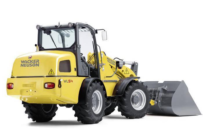Wacker Neuson WL54 Technische Daten des Radladers (2014 - 2019 ...