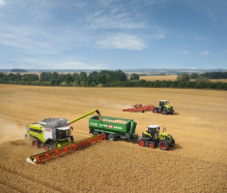 Claas Xerion 4500 Trac TS Technische Daten, Datenblätter (2020-2022 ...