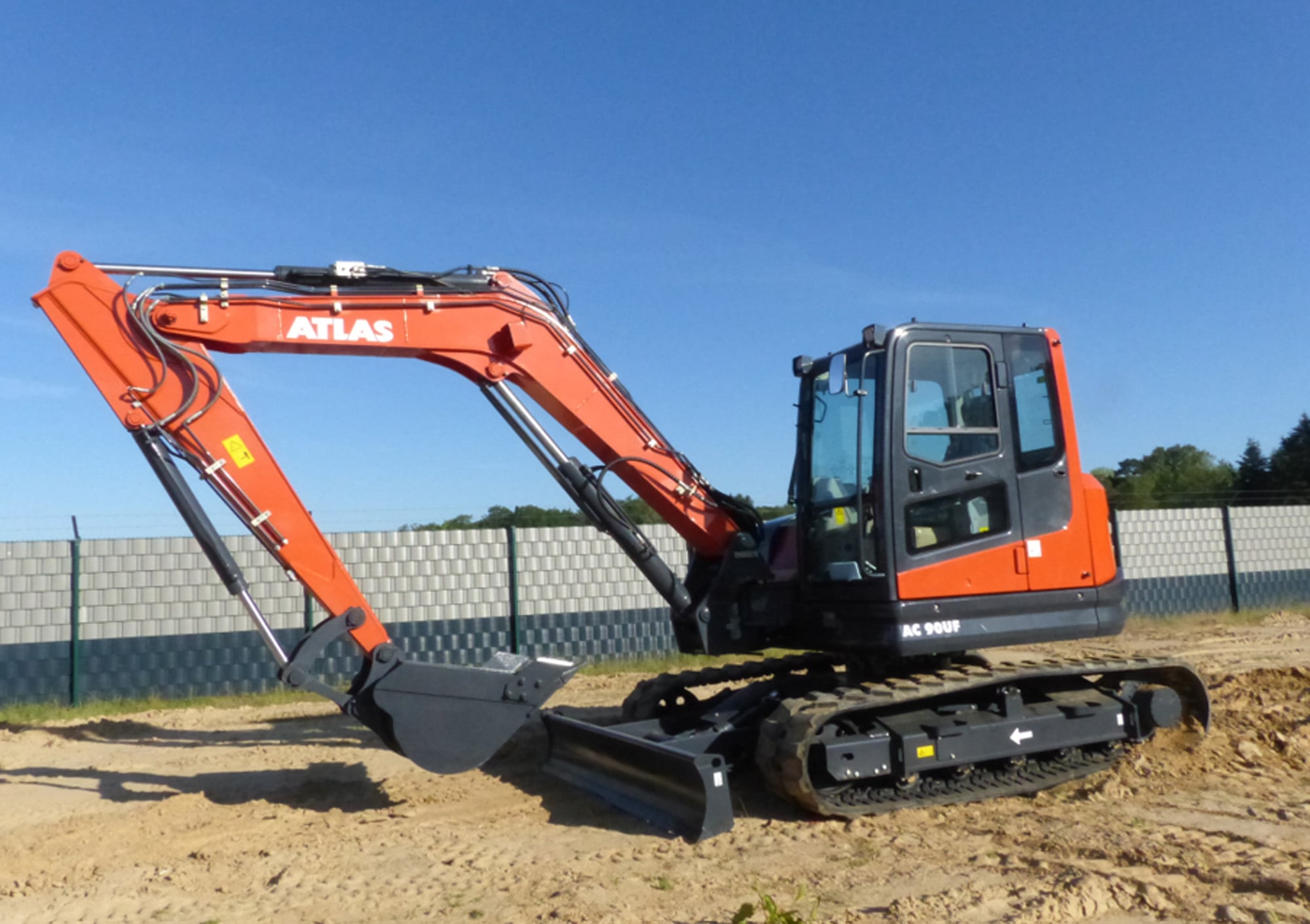 Atlas Kompakt AC 90UF Bagger technische Daten (2024 - 2025) | Bagger ...