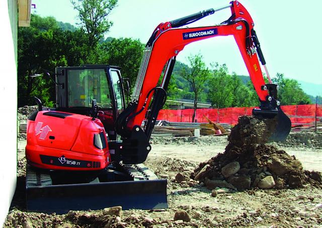 Eurocomach ES 850 ZT Bagger technische Daten (2010 - 2013) | Bagger ...