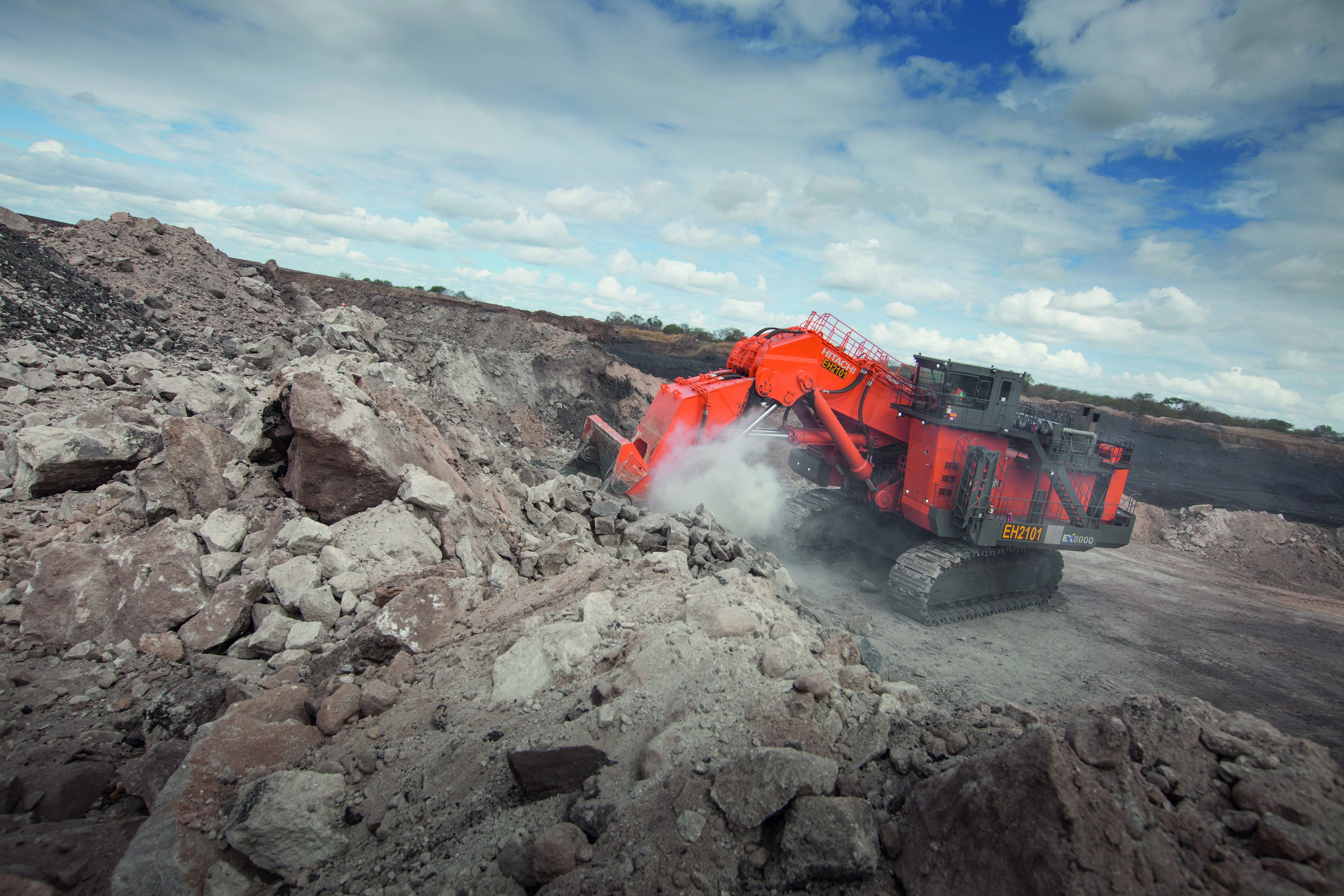 Hitachi EX 8000-6 Bagger technische Daten (2010 - 2012) | Bagger ...