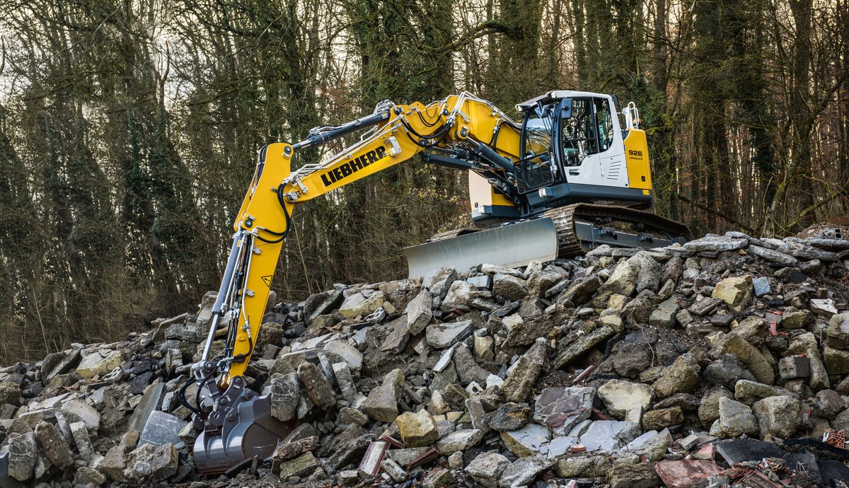 Liebherr R 926 Compact Litronic Bagger technische Daten (2019 - 2021 ...