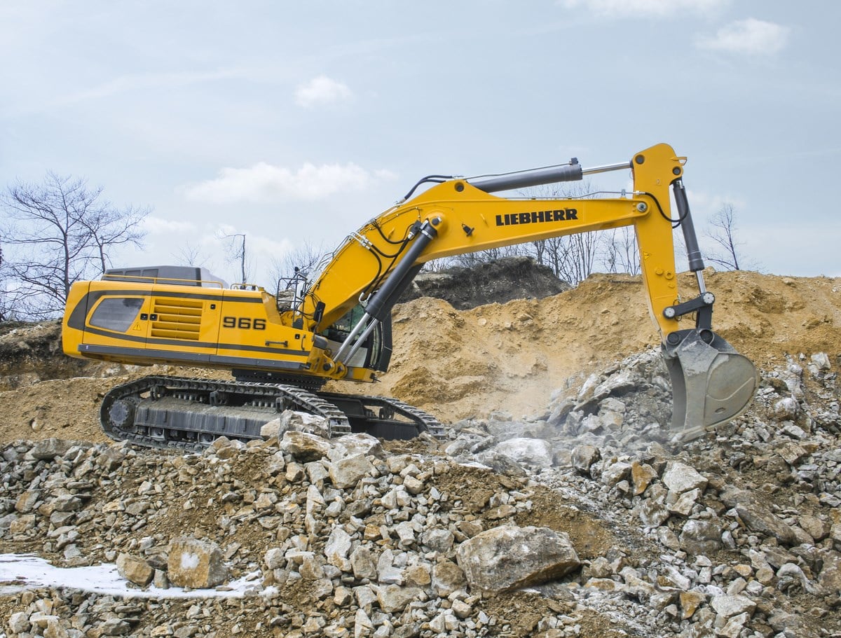 Liebherr R 966 Bagger technische Daten (2016 - 2019) | Bagger | LECTURA ...