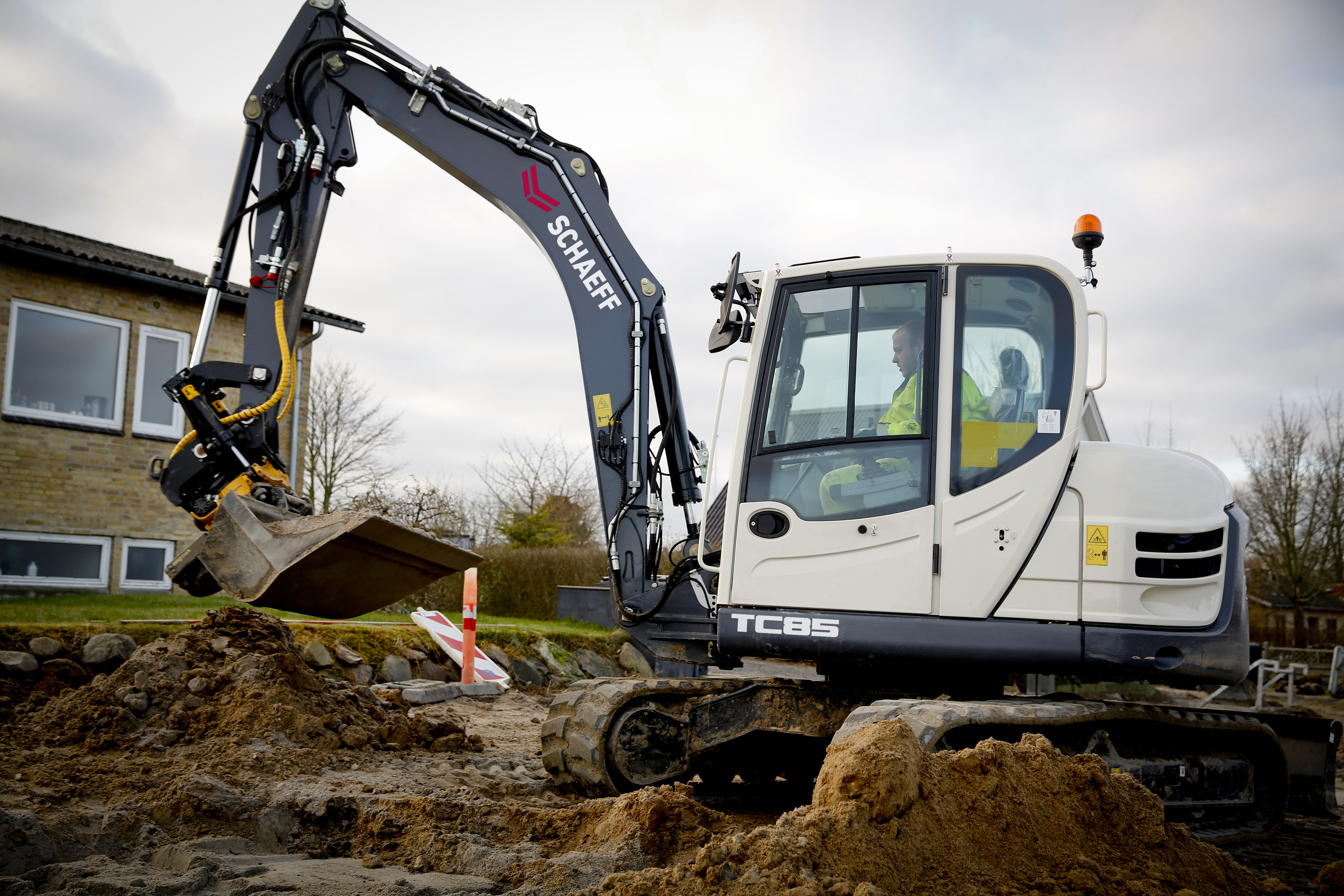 Schaeff TC 85 Bagger technische Daten (2017 - 2020) | Bagger | LECTURA ...