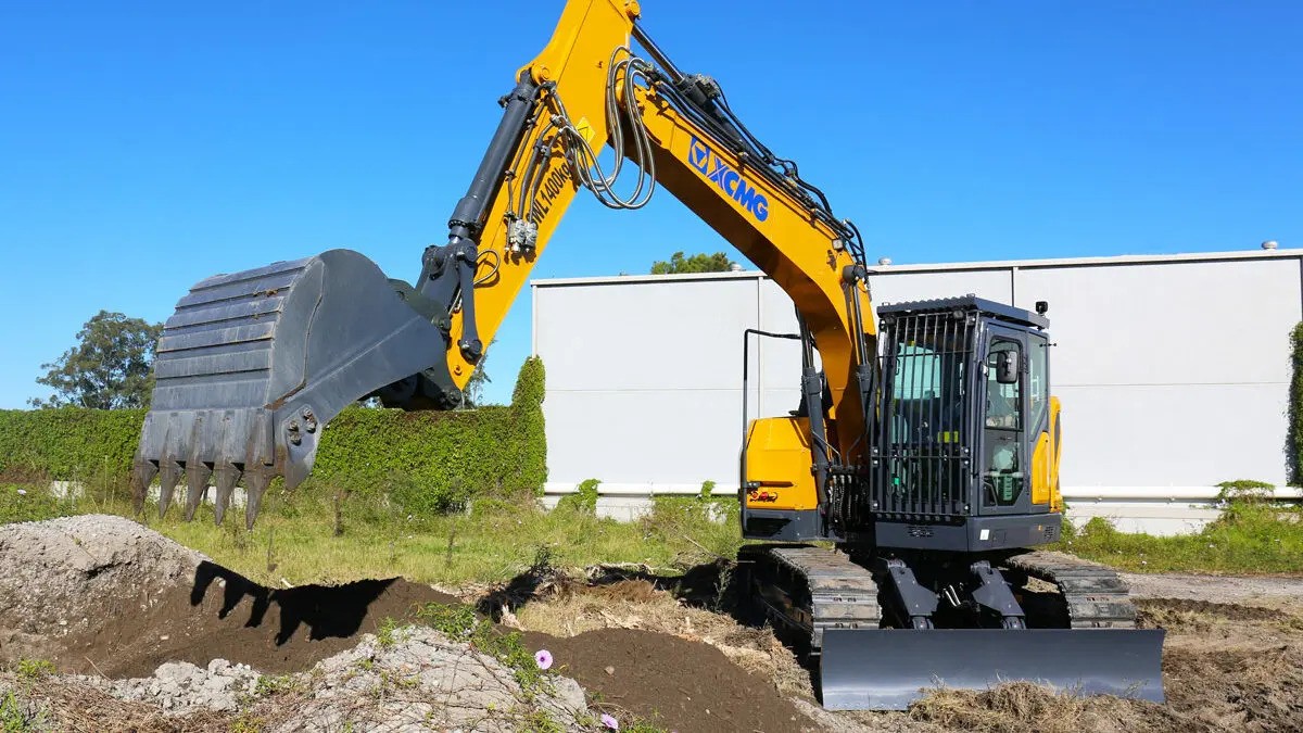 XCMG XE155ECR Single Boom Bagger technische Daten (2021 - 2025 ...