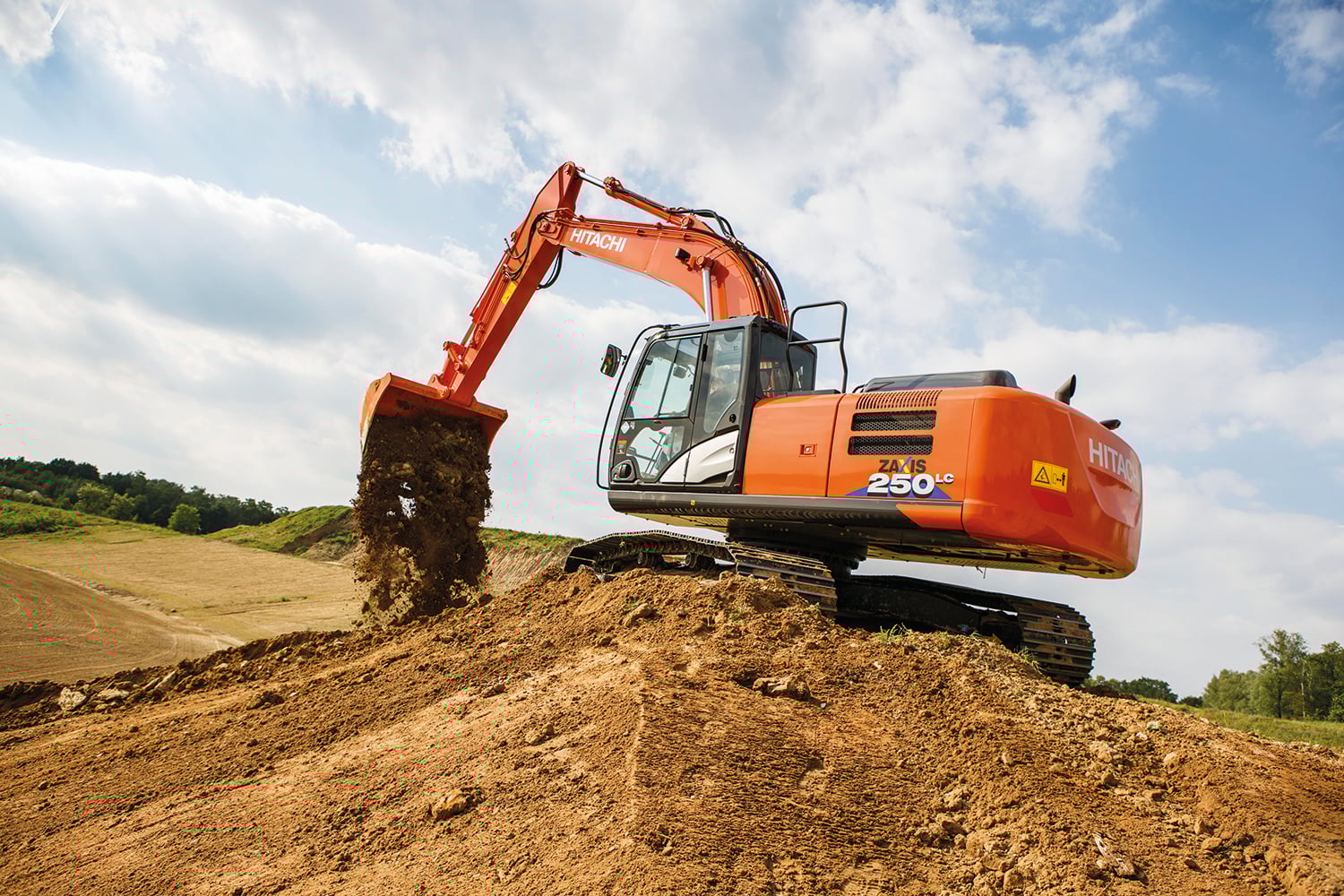 Hitachi ZX250LCN-6 Bagger technische Daten (2016 - 2021) | Bagger ...