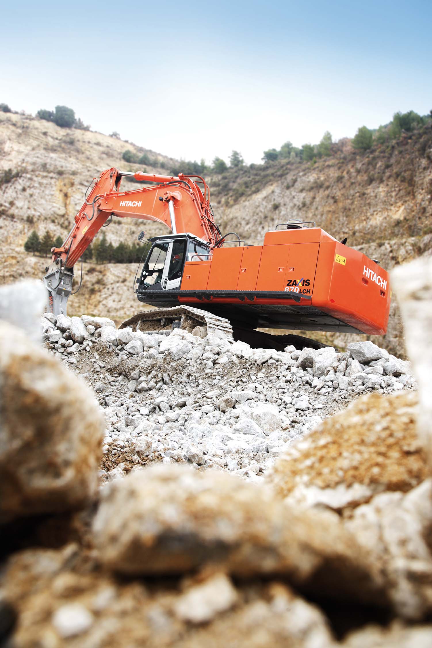 Hitachi ZX 870 LCH-3 Bagger technische Daten (2006 - 2013) | Bagger ...