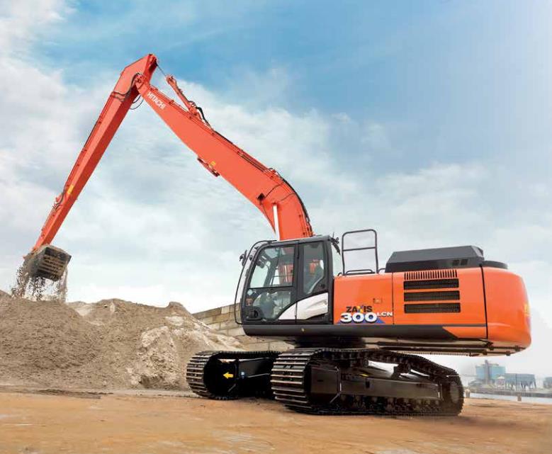 Hitachi ZX250LCN-6 TYPE HE18LD Bagger technische Daten (2017 - 2025 ...