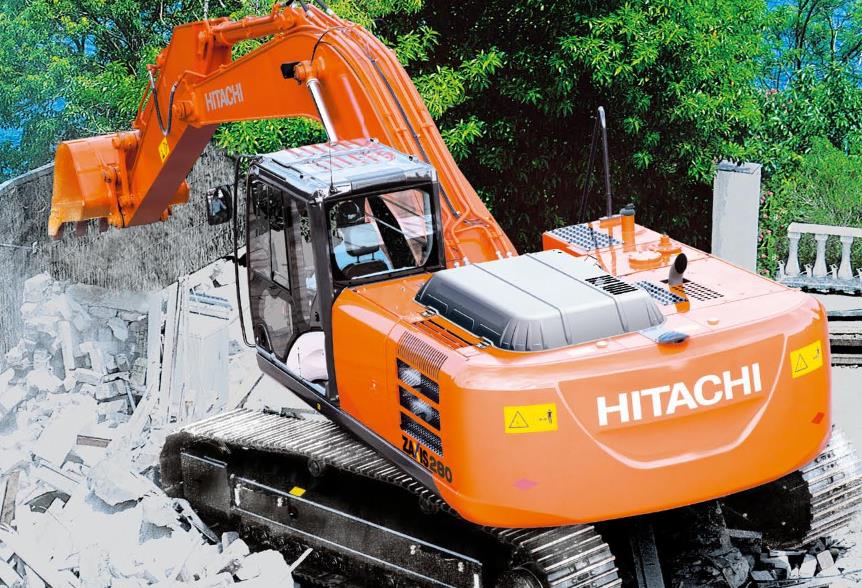 Hitachi ZX280LC-5G Bagger technische Daten (2017 - 2025) | Bagger ...