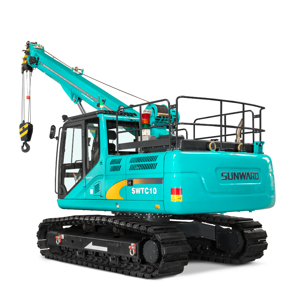 Sunward SWTC10 Kran - Lastdiagramm, technische Daten (2025 - 2025 ...