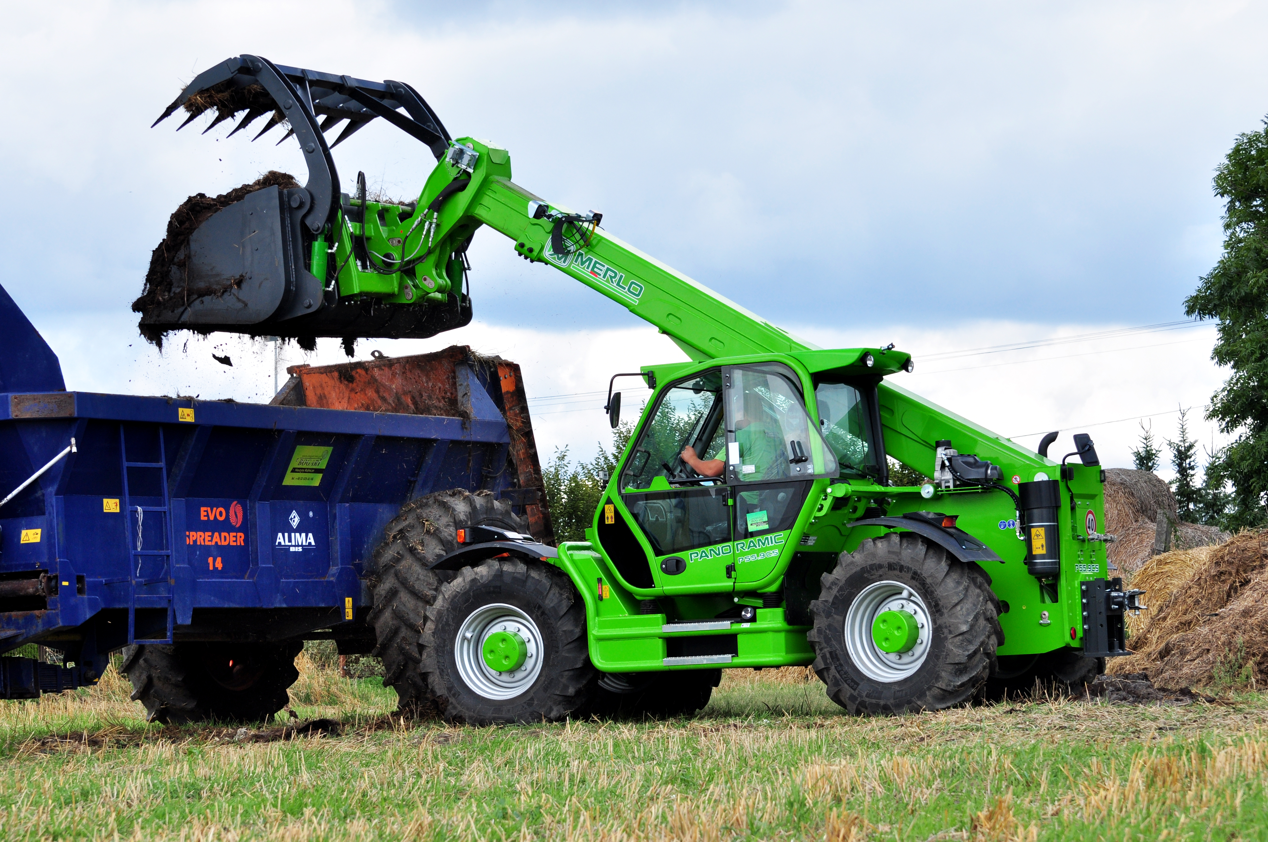 Merlo Panoramic P 55.9 CS Technische Daten, Datenblätter (2007-2015 ...