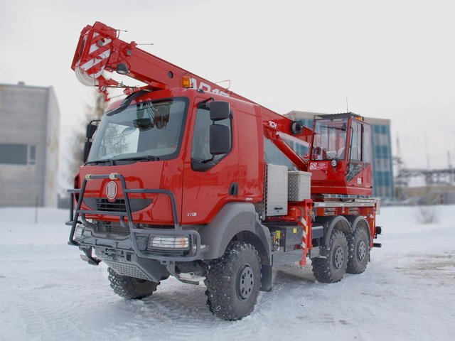 CKD Mobilni Jeraby AD 10 Kran - Lastdiagramm, technische Daten (2017 ...